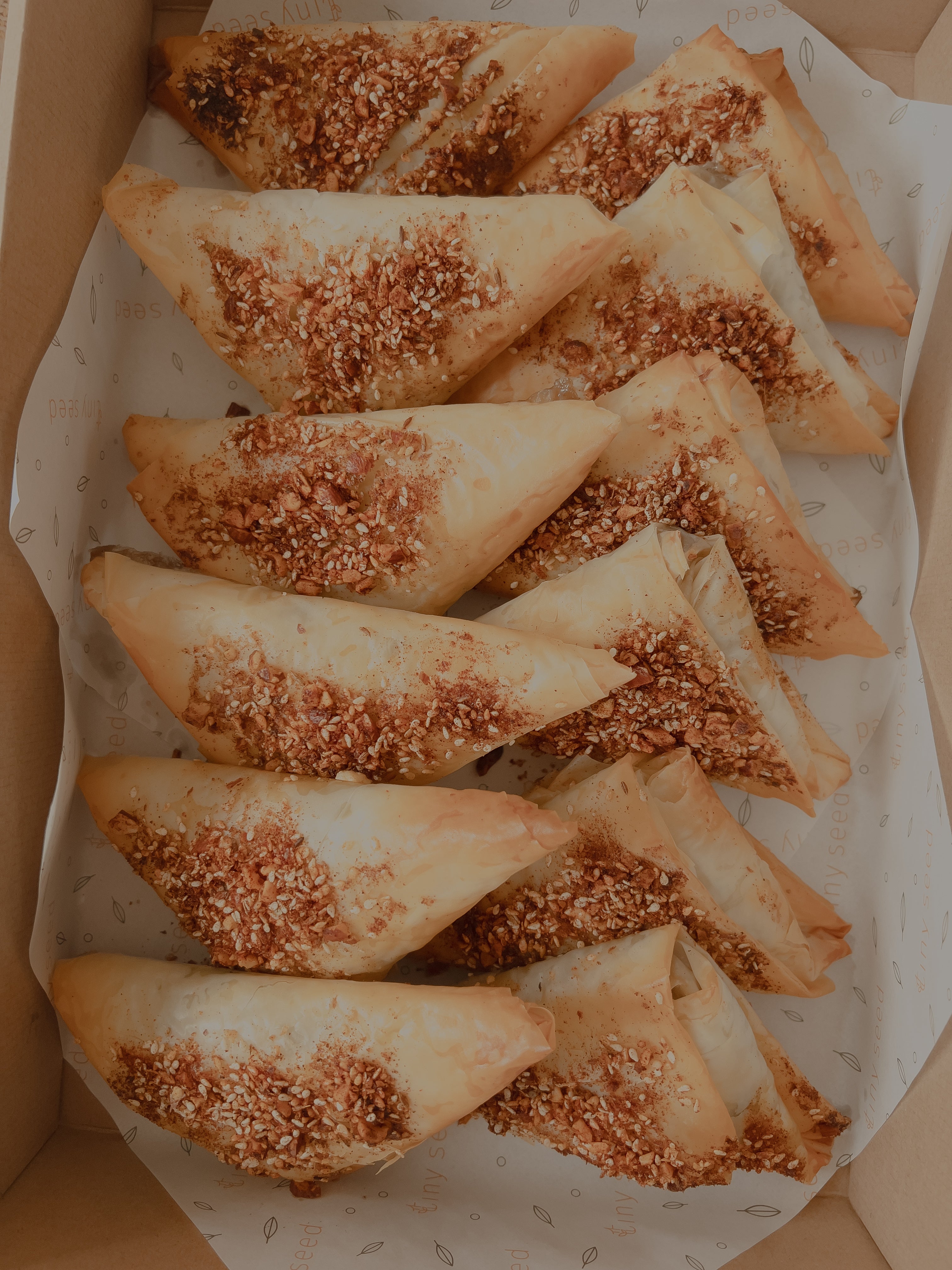 Mini Veggie Filos Box – Tiny Seed